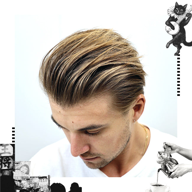 Featured Style: Long Hair Slick Back | Uppercut Deluxe